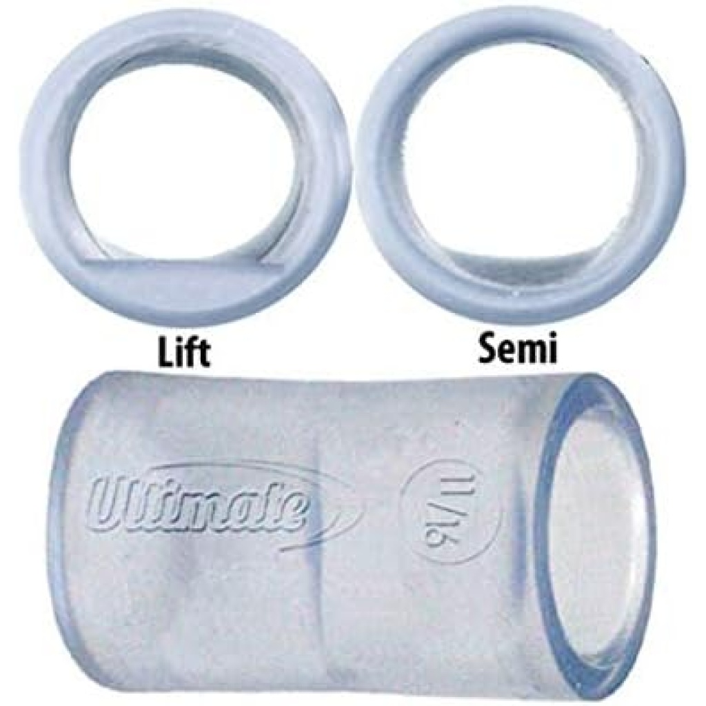 Ultimate Bowling Tour Lift Semi Sticky Finger Insert- Clear - Pack of ...